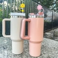 4Pcs Silicone Straw Covers Compatible with Stanley Cups, Dust-Proof ...