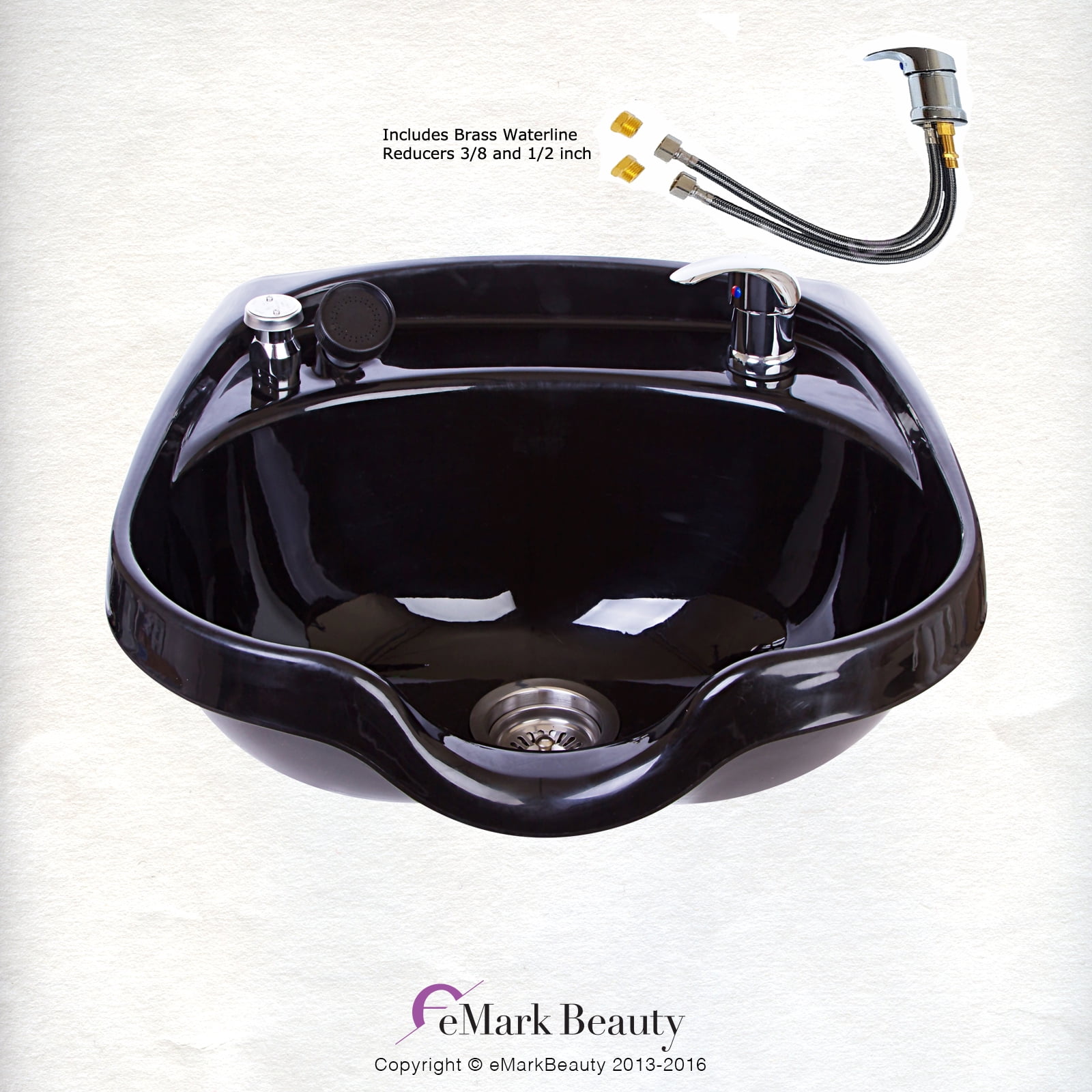 Beauty Shampoo Bowl Sink Beauty Salon Barber Shop Hair Styling Vacuum ...