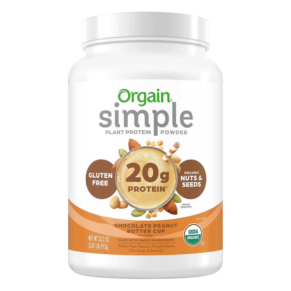 Orgain Simple Plant Protein Powder Costco at Amber Polk blog