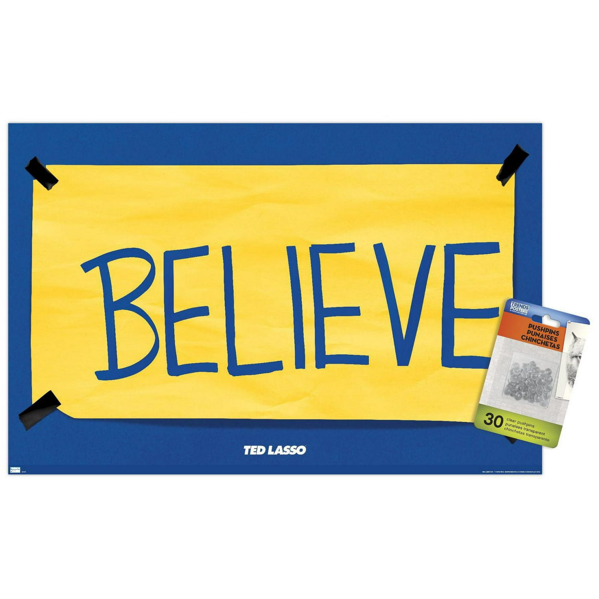 Click here for Trends International Ted Lasso - Believe Wall Post... prices
