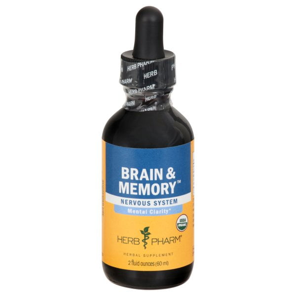 Herb Pharm - Brain & Memory Nervous System - 2 fl. oz. - Walmart.com