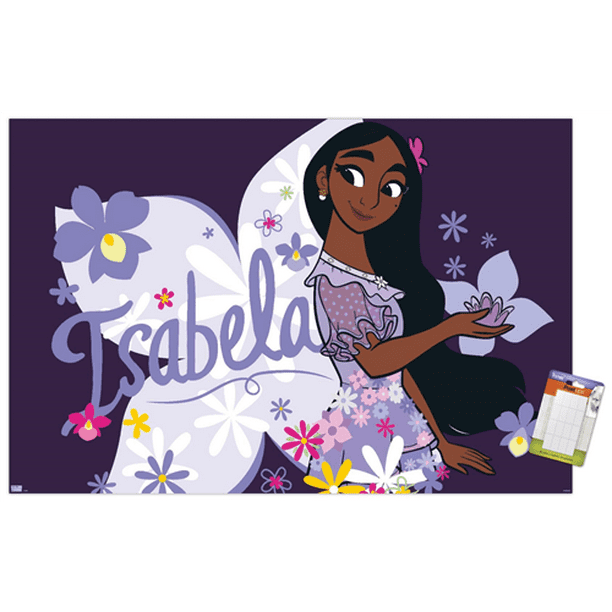 Disney Encanto - Isabela Wall Poster, 14.725" x 22.375" - Walmart.com