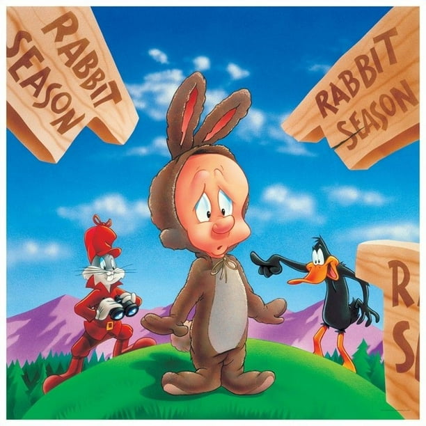 Daffy Duck And Bugs Bunny Rabbit Season
