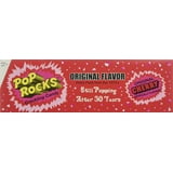 POP ROCKS Popping Candy, Cherry Flavor, 24 Count, Crackling Fizzing ...