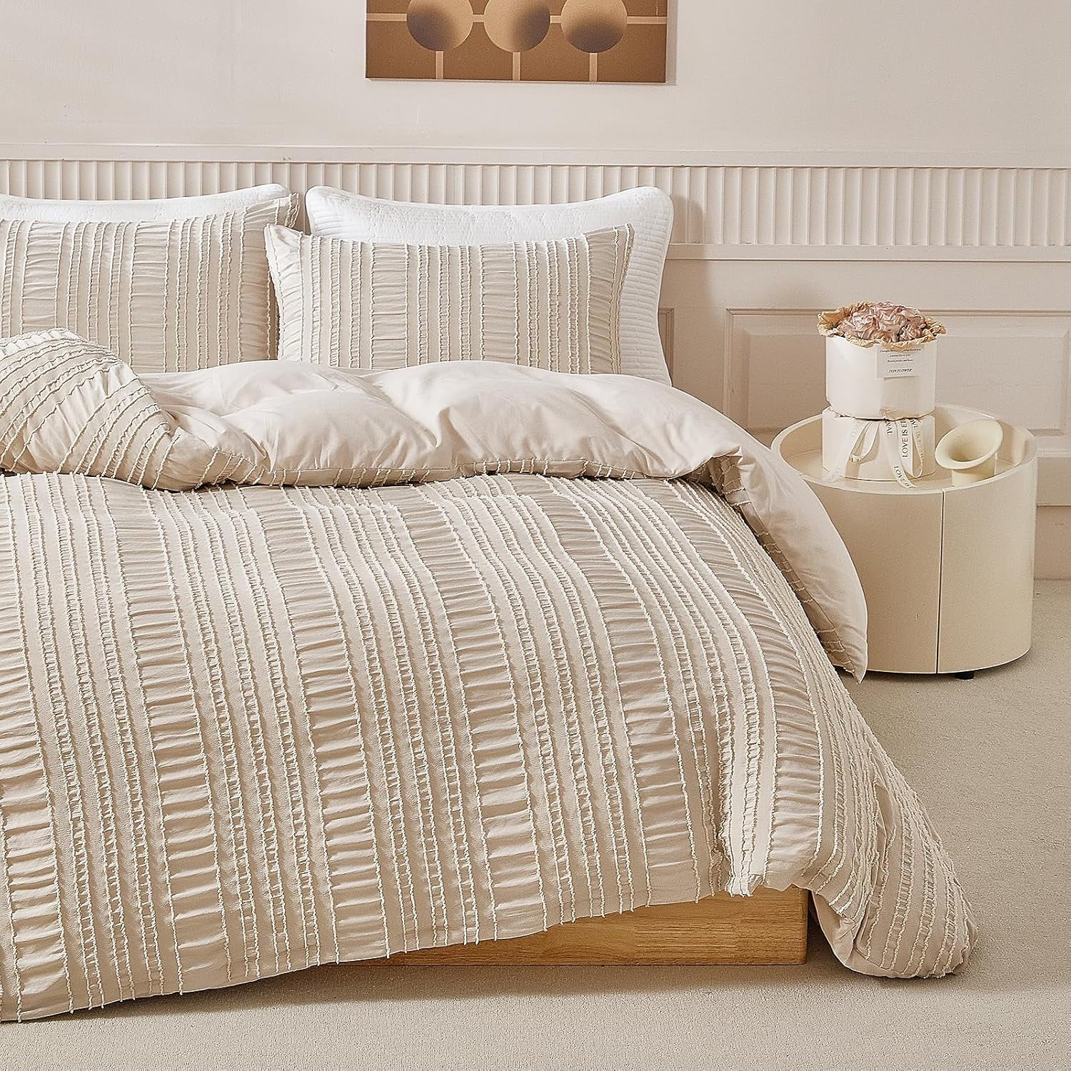 Click here for Siabc-Boho Duvet Cover Set King Size  3pcs Shabby... prices