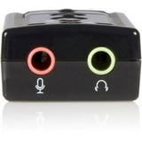 StarTech Virtual 7.1 USB Stereo Audio Adapter External Sound Card, ICUSBAUDIO7 - Walmart.com