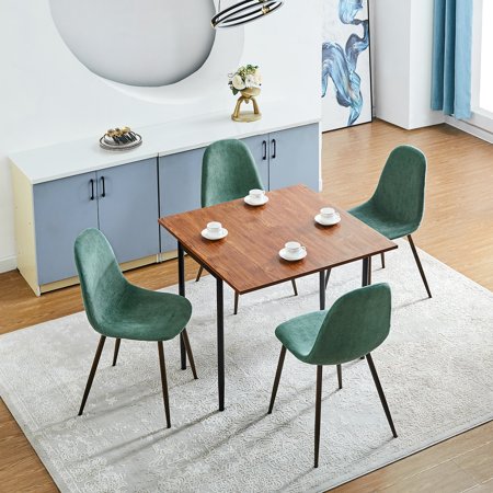 Homy Casa Upholstered Dining Chairs Set of 4, Side Chairs for Home ...