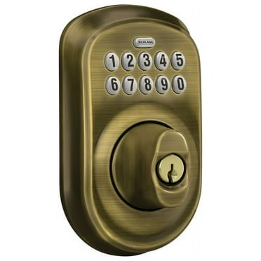 MiLocks Keyless Entry Deadbolt Door Lock with Door Knob, Electronic ...