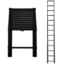 Telesteps 12.5ft Pro Telescoping Extension Ladder – 16ft Reach, 300lb ...