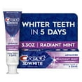 Crest 3D White Advanced Teeth Whitening Toothpaste, Radiant Mint, Fluoride, 3.3 oz - Walmart.com