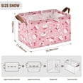 Cute Love Cake Collapsible Storage Bin Open Home Shelf Basket Water ...