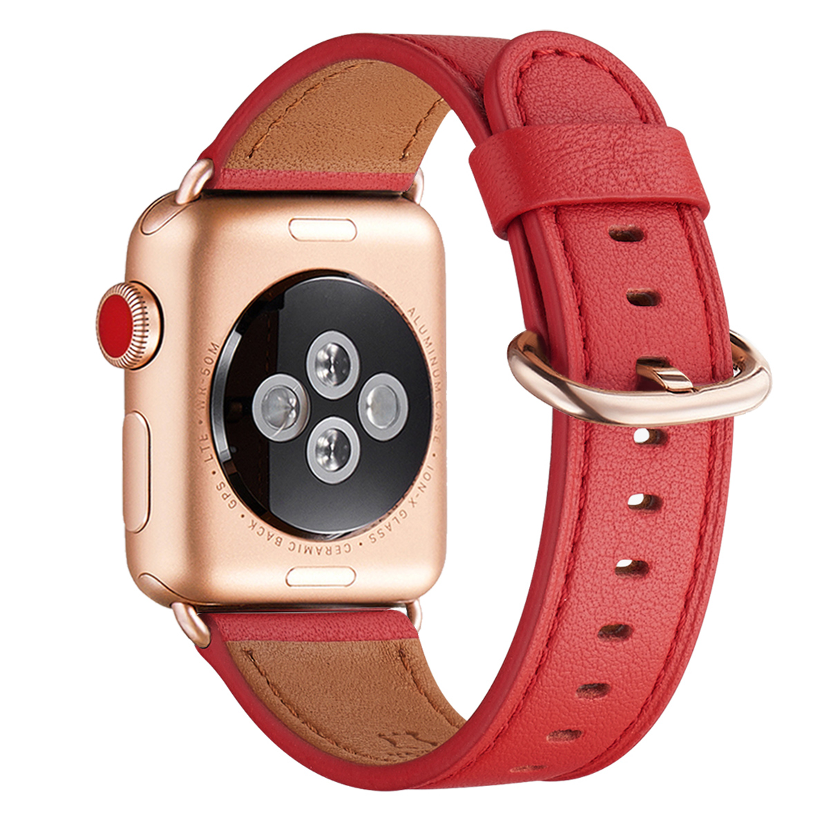 OMIU 41mm 40mm 38mm Compatible Genuine Leather Watch Strap For IWatch omiu-41mm-40mm-38mm-compatible-genuine-leather-watch-strap-for-iwatch