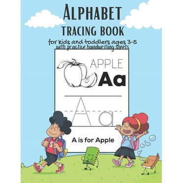 ABC Letter Tracing WorkBook: Handwriting Practice Paper Coloring Book ...