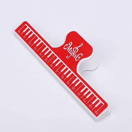 YERDGARY Universal Piano Sheet Music Clip Book Paper Holder For Guitar ...