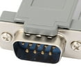 DB9 9-Pin 2 Rows Male Converter Connector Adapter w Plastic Housing ...