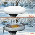 Bird Bath Winter Ice Melter - Submersible Automatic Thermostat Control ...