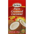 Grace Pure Creamed Coconut for Real Cooking, 170g - Walmart.com