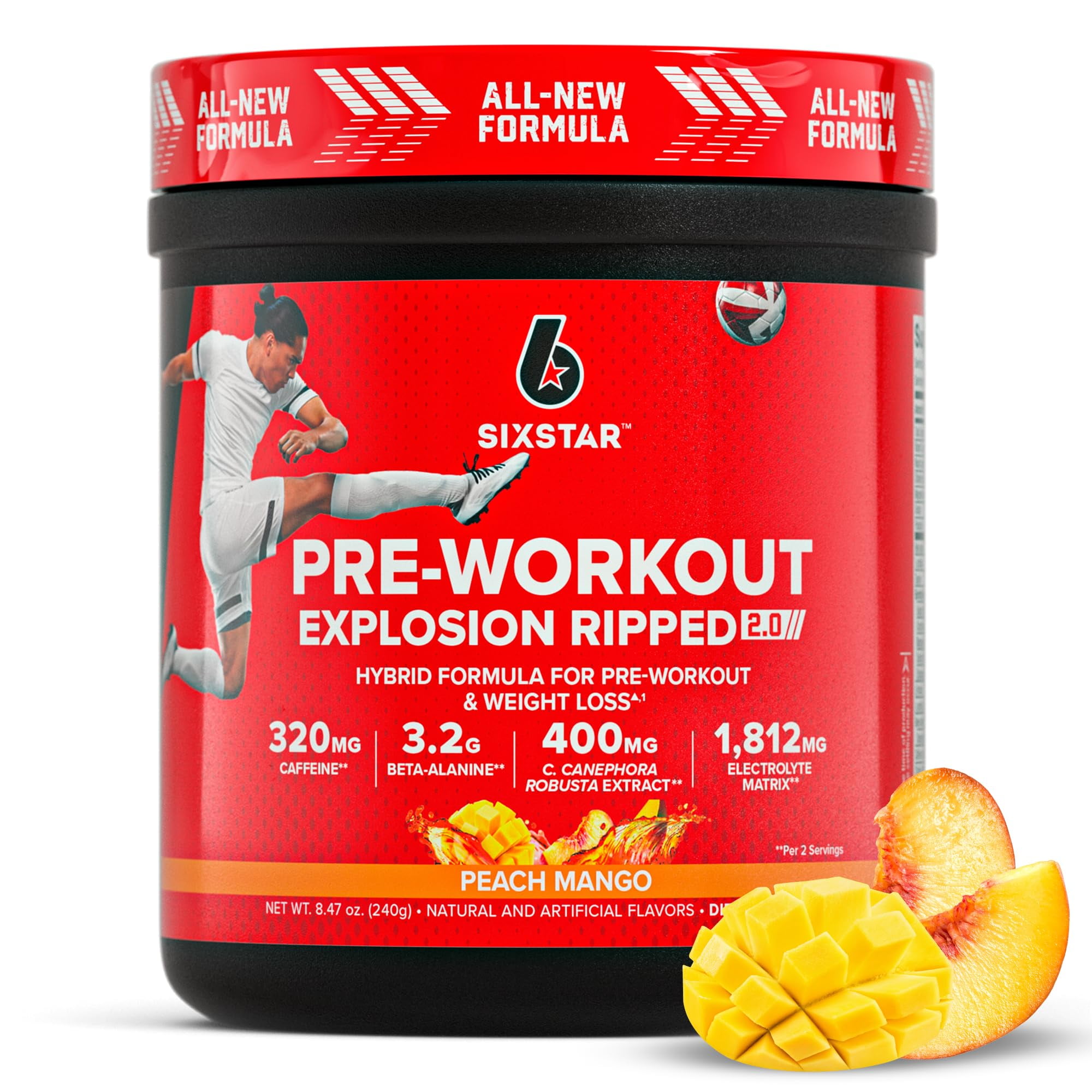 Suplemento previo al entrenamiento Six Star Pre-Workout Explosion ...