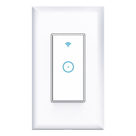 KS-602 Wirless Smart Wifi Wall Light Switch 1 Gang 1800W Remote Control ...