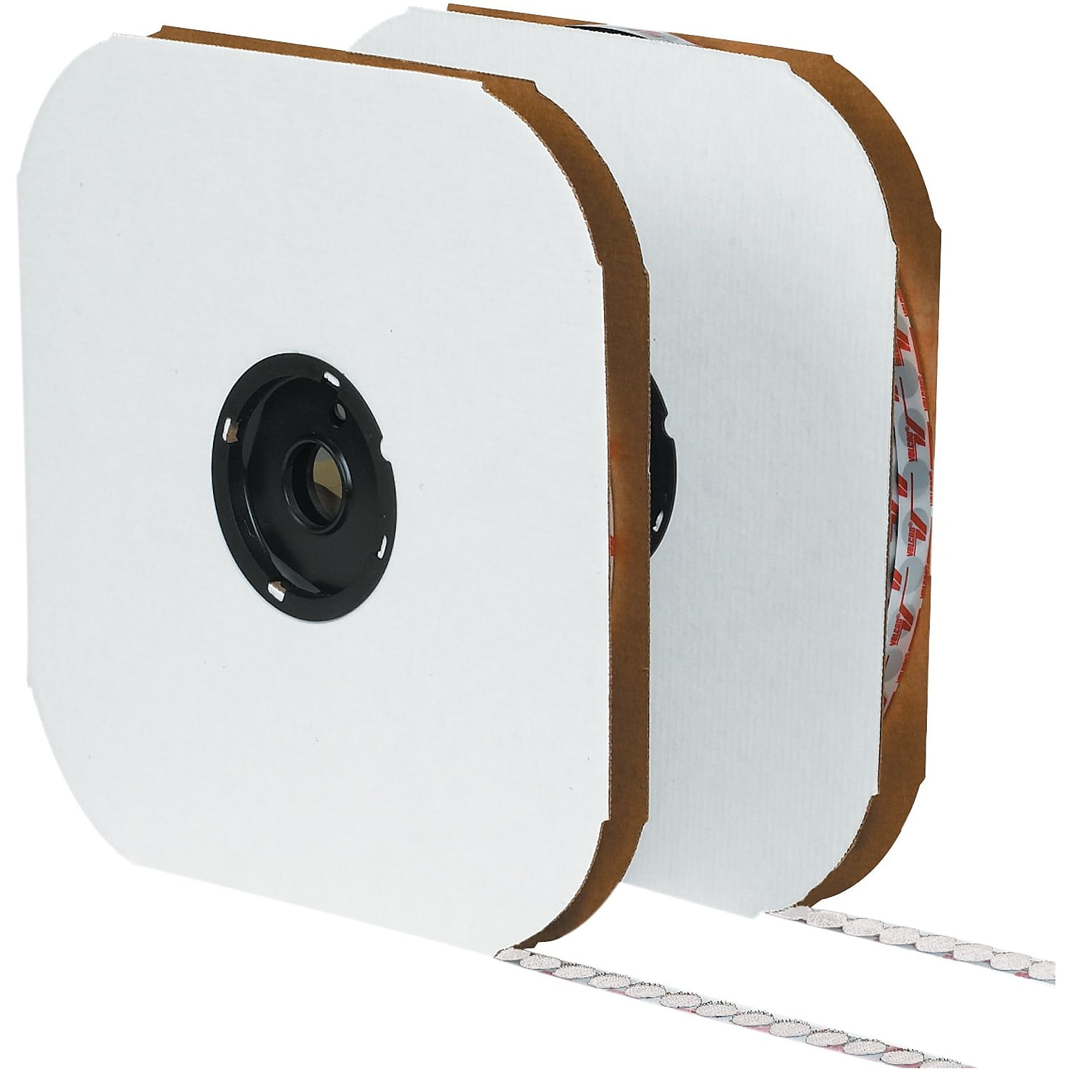 VELCRO Brand Velcro Tape Individual Dots Loop 3/8" White 1800/Case ...