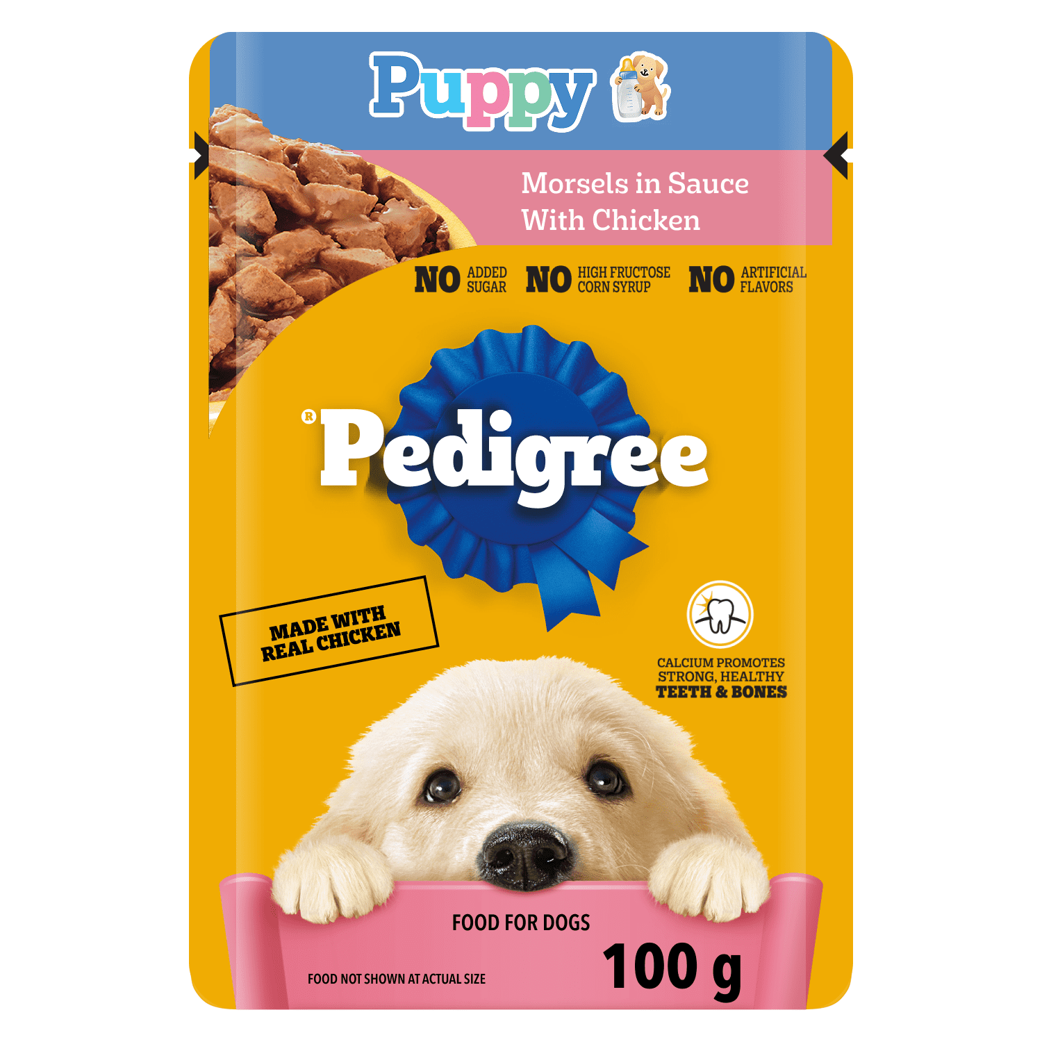 Click here for Pedigree Puppy Wet Dog Food Morsels In Sauce With... prices