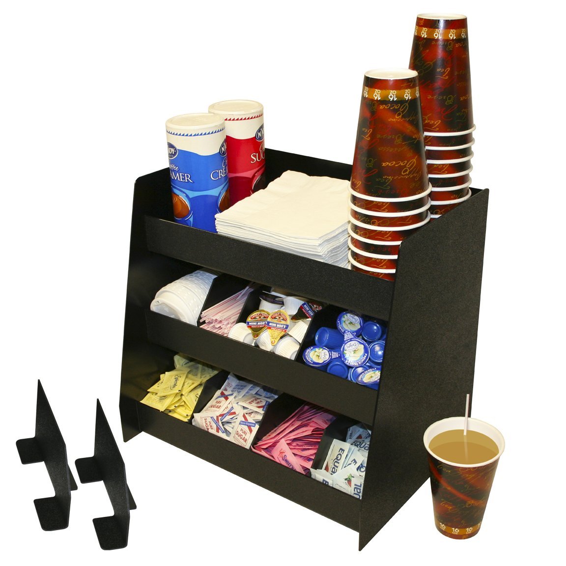 Coffee Condiment Organizer For Large Offices or Convenience Stores ...
