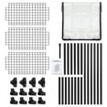 3-Shelf Wire Rack with Cover - Heavy Duty Storage - Generic - Walmart.com