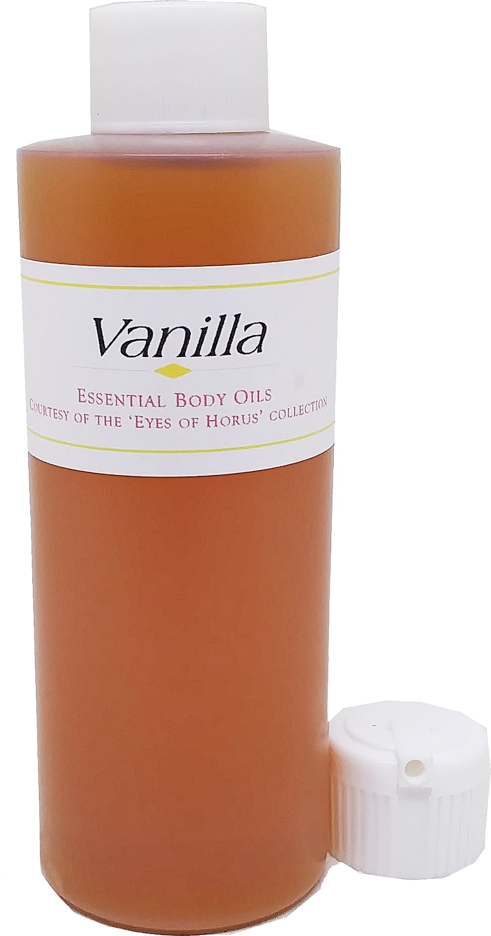 Vanilla Scented Body Oil Fragrance [Flip Cap - HDPE Plastic - Gold - 4 ...