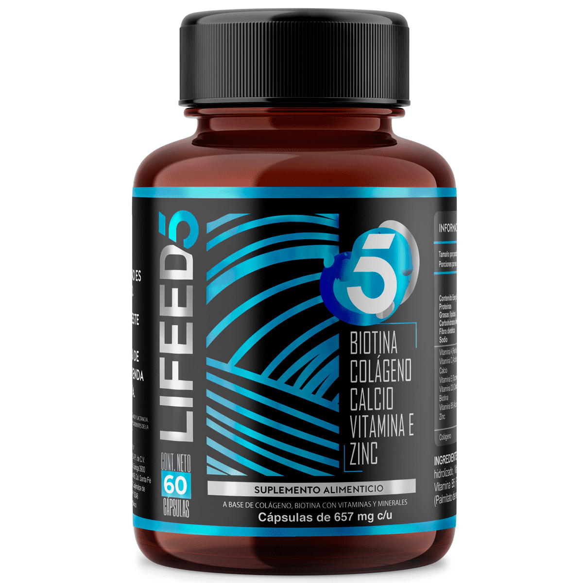 Multivitaminico Cabello Hombre 60 Dias con Biotina Colageno Hidrolizado ...