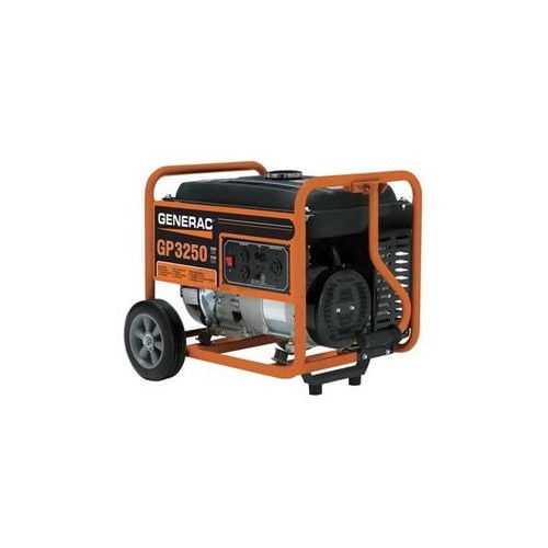 Generac 5982 - 3250-Watt Gasoline Powered Portable Generator, 49/CSA ...