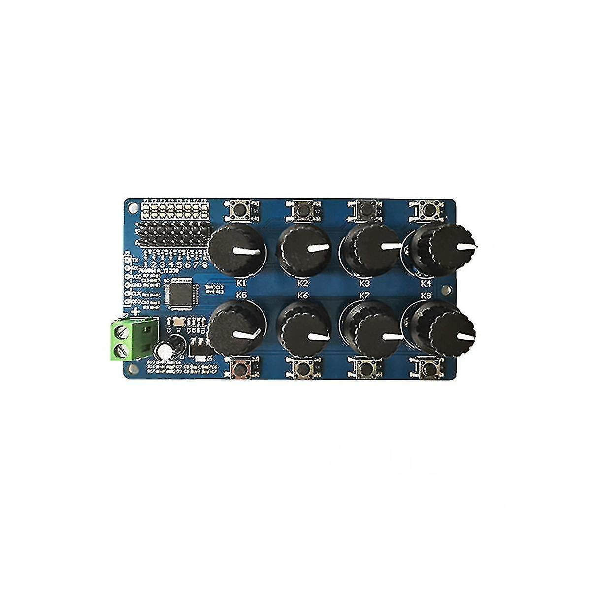 8 Way Steering Gear Controller Debugging Board For Futaba Sg90 Steering Gear Debugging Board ...