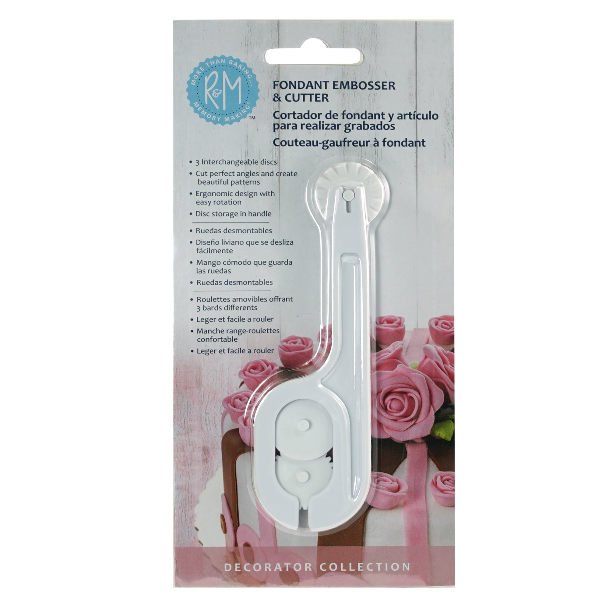 FONDANT EMBOSSER & CUTTER - Walmart.com