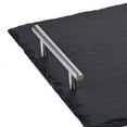 Wolfgang Puck Slate Tray with Stainless Steel Handles, Natural Edges ...