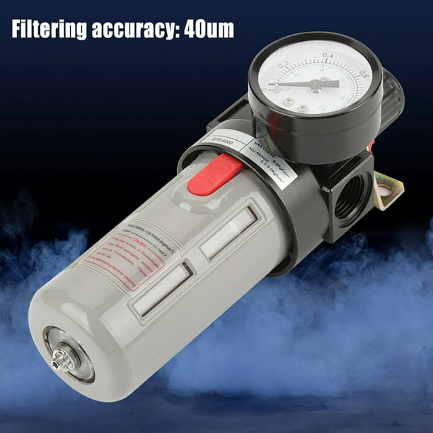 Air Filter Pressure Regulator,G1/2 BFR4000 Air Source Air Filter ...