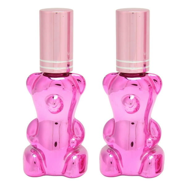 2 uds botella de Perfume con forma de oso 12ml Ticfox vidrio recargable ...