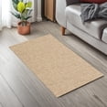Beige Khaki Solid Door Mat 20x31.5 Inch Minimalist Cloth Oatmeal Linen ...