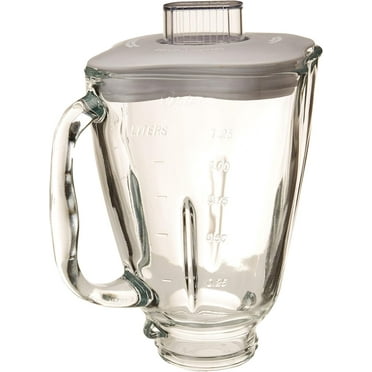Better Chef 6 Piece 48 oz. Capacity Glass Blender Jar Replacement Kit ...