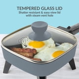 MyMini Electric Skillet, 7 Inch, Gray - Walmart.com