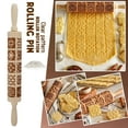 Dusknt Rolling Pin, Rolling, Clearance! Creative Pattern Rolling Pin ...