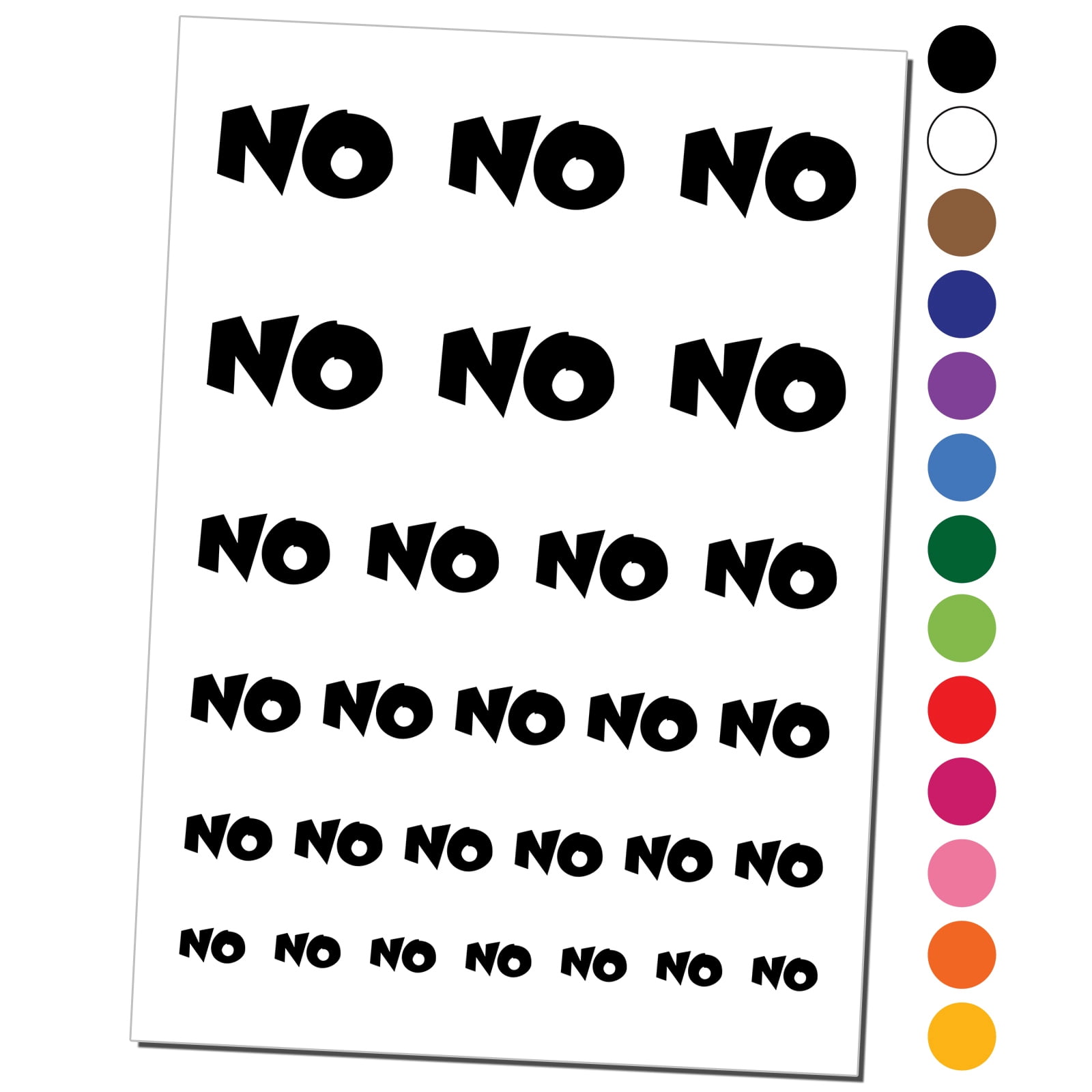 No Text Water Resistant Temporary Tattoo Set Fake Body Art Collection ...