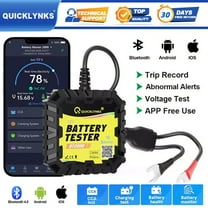 QUICKLYNKS BM6 Car Battery Tester 12V Automotive Battery Monitor ...