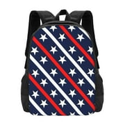 Red White And Blue Backpack