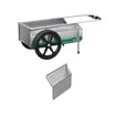 Tipke Manufacturing Company Foldit Green Stripe Folding Cart with Rear ...