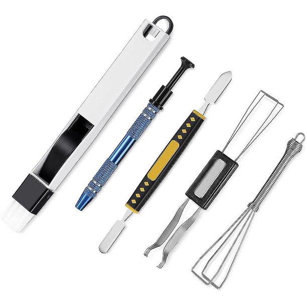 5 Keyboard Cleaning Kits Keycap Switch Removal Tools,brush,flat-head ...