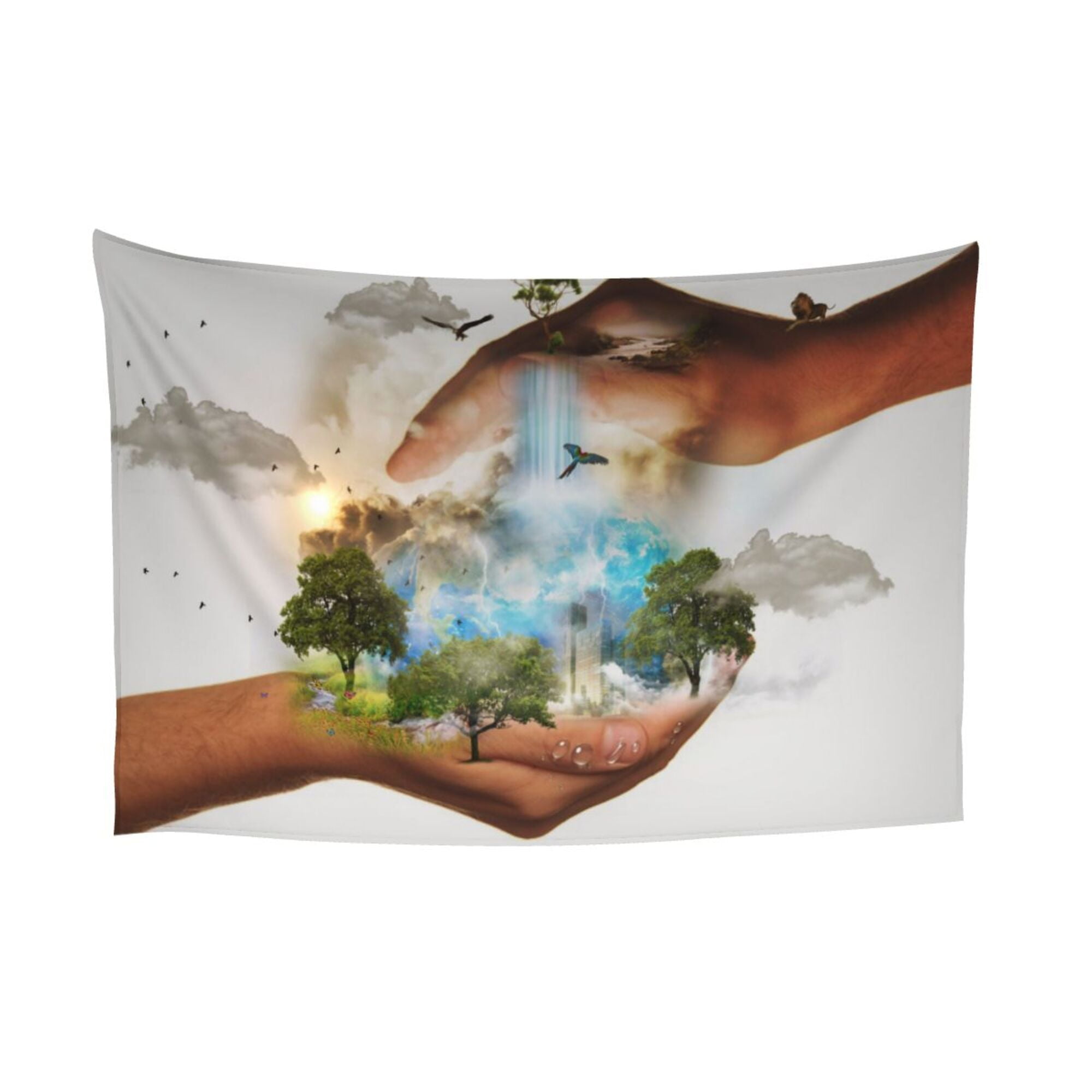 ZICANCN Funny Tapestry for Bedroom Aesthetic,Natural Reserve Pattern ...