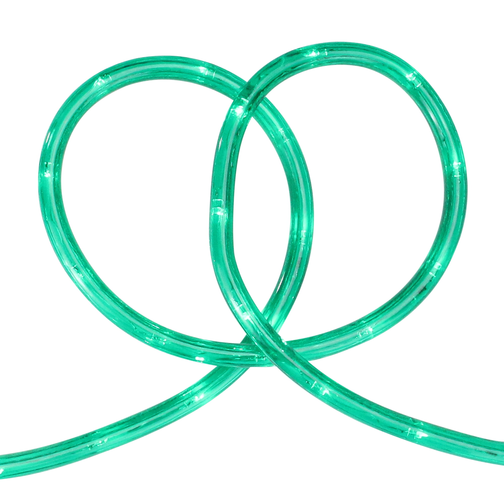 Green LED Flexible Outdoor Christmas Rope Lights - 18 ft - Walmart.com