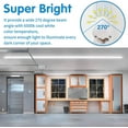 Led Shop Lights 4FT 4 Packs, 75W 9500LM 5000K, Linkable 4ft Led Shop ...