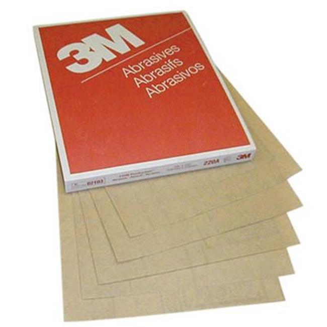 3M 3MP9X11 180A 210N 9 x 11 in. A Weight Paper, 180 Grit - Brown ...