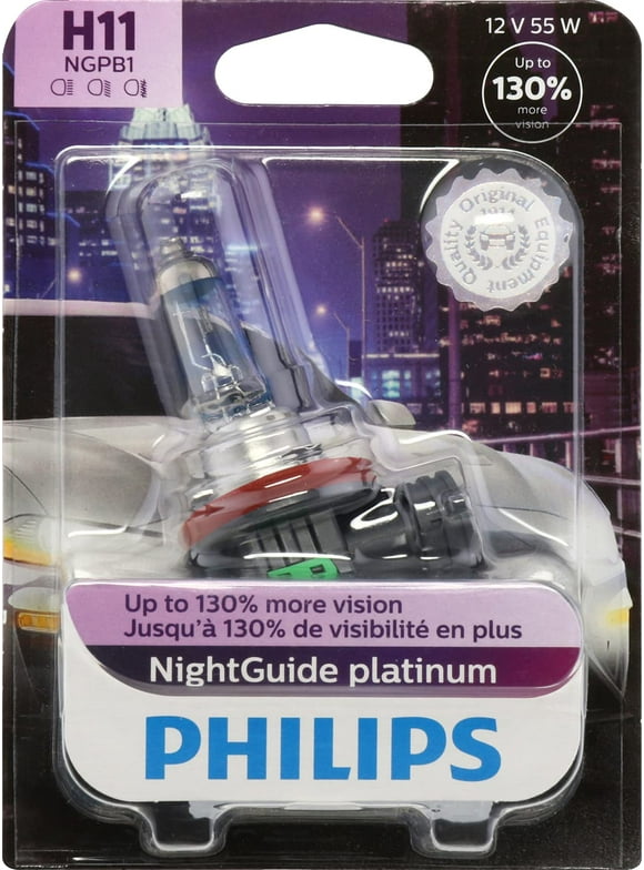 Philips H11 Headlight Bulbs in Philips Headlights - Walmart.com