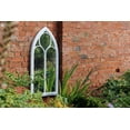 Church Window Mirror, Pointed Arch Mirror, Shabby Chic Paint Finish ...
